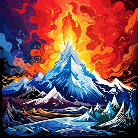 창의적인 Ai 일러스트 프롬프트 산 일러스트