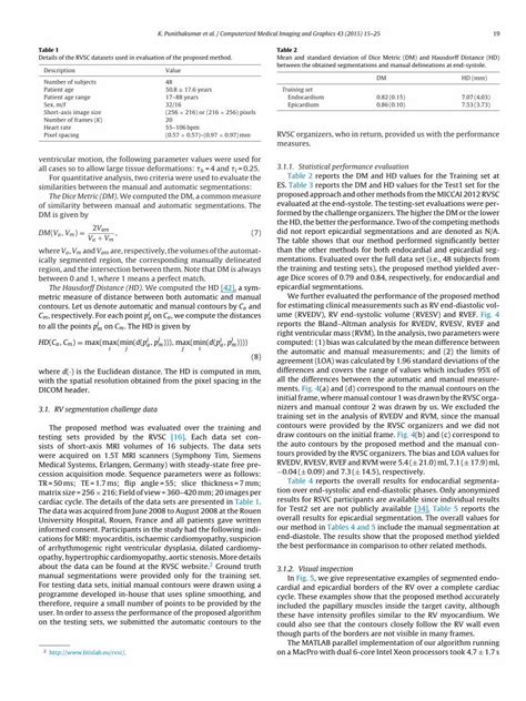 Pdf Right Ventricular Segmentation In Cardiac Mri With Moving Mesh