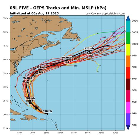 Hurricane Erin Spaghetti Models Show Potential Paths As Warning Issued Newsweek