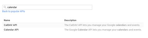 Difference Between Google CalDAV API And Google Calendar API Stack