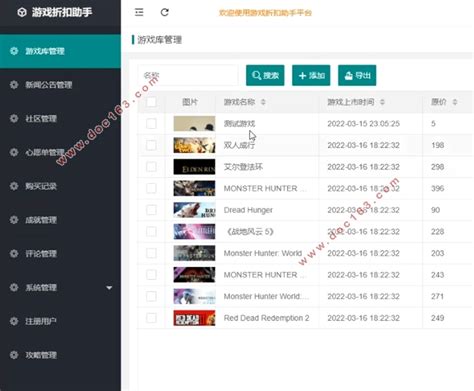 微信小程序的游戏折扣助手的设计springbootmysql含录像java毕业设计论文网 微信小程序的游戏折扣助手的设计springbootmysql含录像java毕业设计论文网