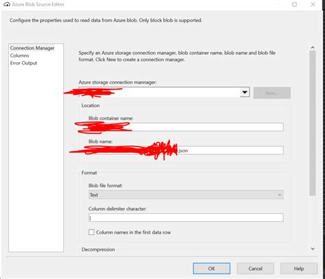 How To Load Json From Azure Blob To Sql Server Using Ssis Stack Overflow