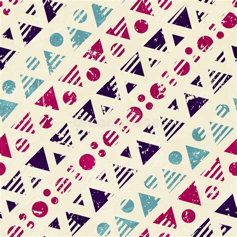 Textile Geometric Seamless Pattern Asian Vectors Background Stock Vector Illustration Of