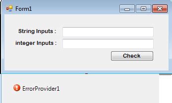 How To Validate The TextBox Using ErrorProvider In VB NET Projects