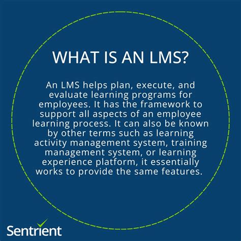 Sentrient On Linkedin Learningmanagementsystem Elearning Lms Whatislms