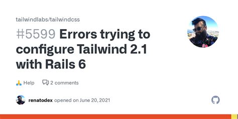 Errors Trying To Configure Tailwind 21 With Rails 6 · Discussion 5599 · Tailwindlabs