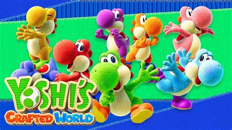 Yoshis Crafted World Full Game 100 Walkthrough Youtube