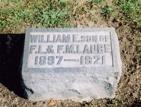 William Edward Laube 1897 1921 Mémorial Find A Grave