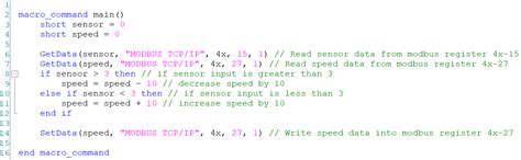 Syntax Examples And Basic Macro Logic EasyBuilder Pro Q A WeintekUSA