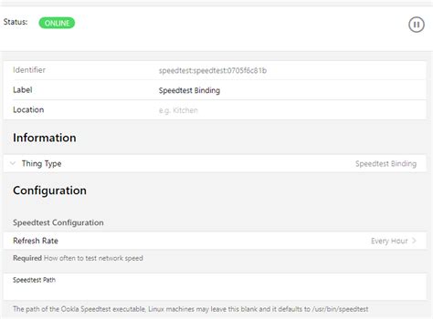 Oh3 New Binding Speedtest Bindings Openhab Community