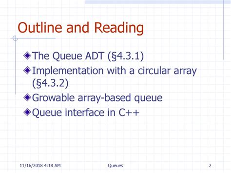 Queues 11162018 418 Am Queues 11162018 418 Am Queues Ppt Download