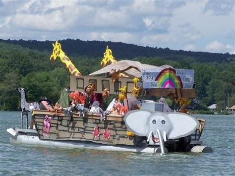 30 Pontoon Decoration Party Ideas For A Boat Parade Artofit