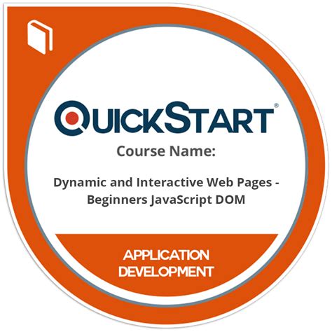 Dynamic And Interactive Web Pages Beginners Javascript Dom Credly