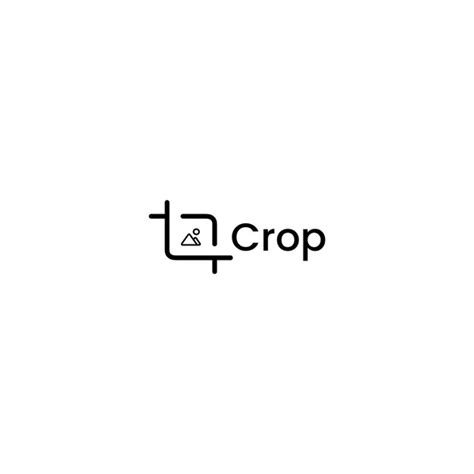 Premium Vector Crop Logo Design