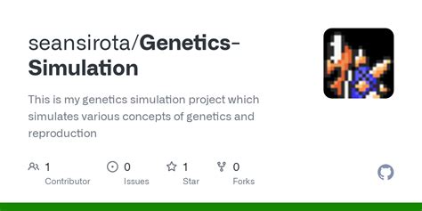 GitHub Seansirota Genetics Simulation This Is My Genetics Simulation Project Which Simulates