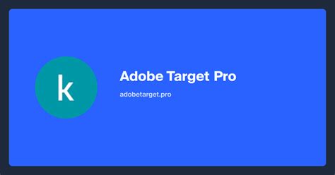Adobe Target Pro