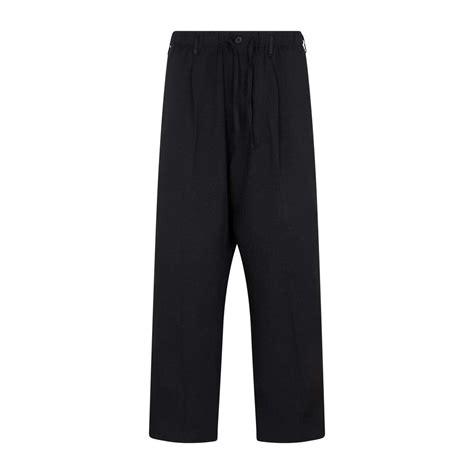 Buy Y3 Sport Uniform Straight Leg Pants Black At 22 Off Editorialist