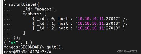 Docker Compose Mongodb 副本集docker Compose Mongodb Csdn博客