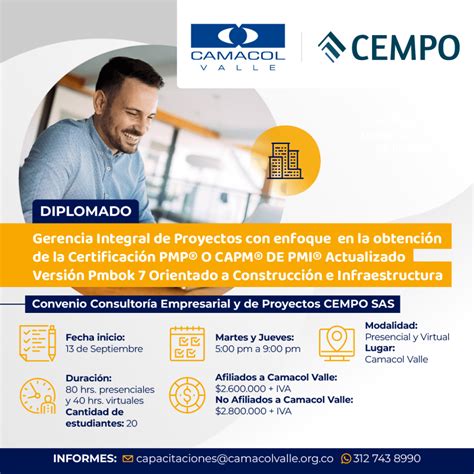 Certificación Pmp O Capm De Pmi Camacol Valle