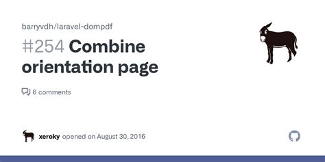 combine orientation page · issue 254 · barryvdh laravel dompdf · github