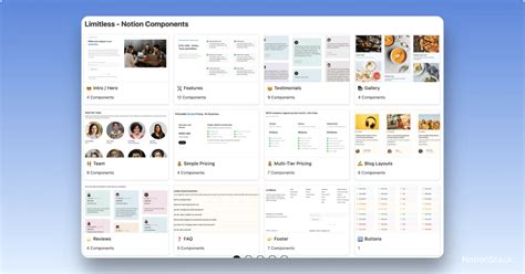 75 notion components to customize your notion pages