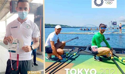 Jo 2020 Aviron Sid Ali Boudina Essayer Dêtre Dans Les 12