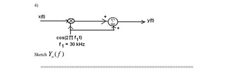 Solved For Problems And Assume The Input Signal Chegg Com