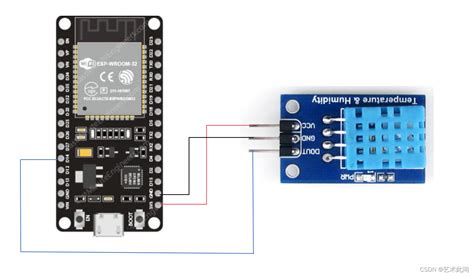 esp32连接dht11显示温湿度 esp32与dhtt11连接 csdn博客