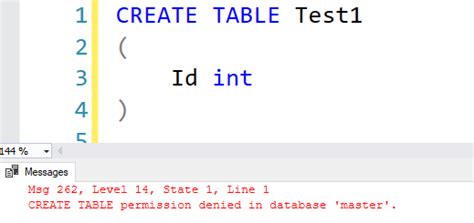 Create Database Permission Denied In Database Master Troubleshooting Steps