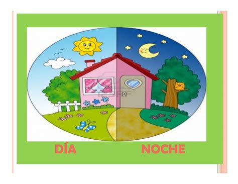 Imágenes De Día Y De Noche Para Niños Ficha De Actividad