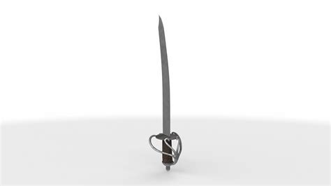 Cutlass Sword 3d Model Turbosquid 2373842