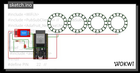 Test Wokwi ESP32 STM32 Arduino Simulator