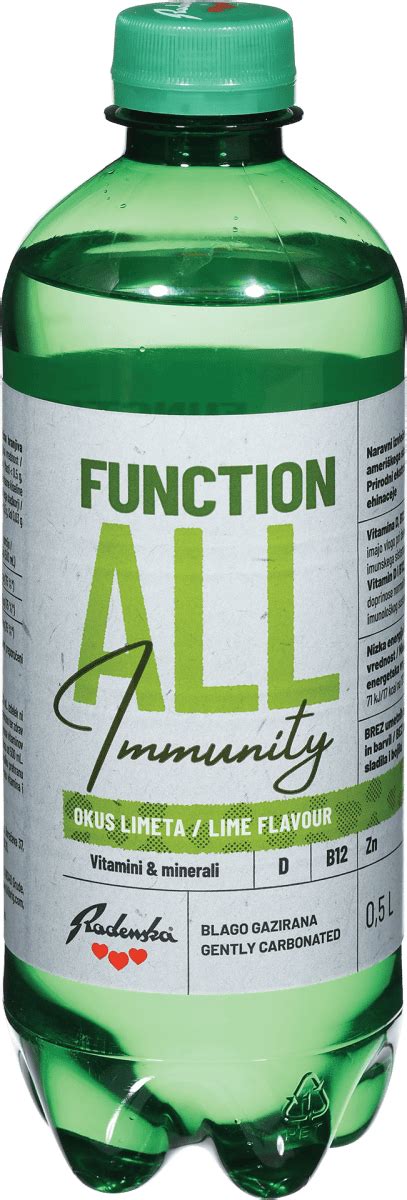 Radenska Funkiconalna Pijača Functionall Immunity Gazirana 05 L Dmsi