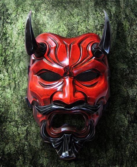 Yeaaahhh Oni Mask Japanese Noh Japanese Mask