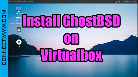 How To Install Ghostbsd On Virtualbox Youtube