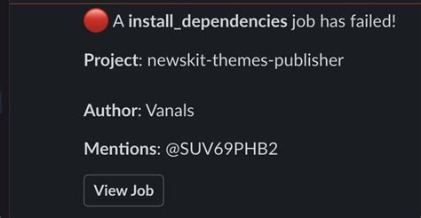 Mentions Not Working Behave Like A String · Issue 405 · Circleci Public Slack Orb · Github