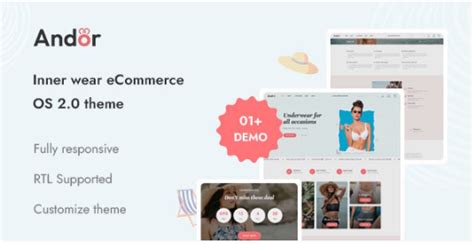 Andor Inner Wear Product Shopify Theme