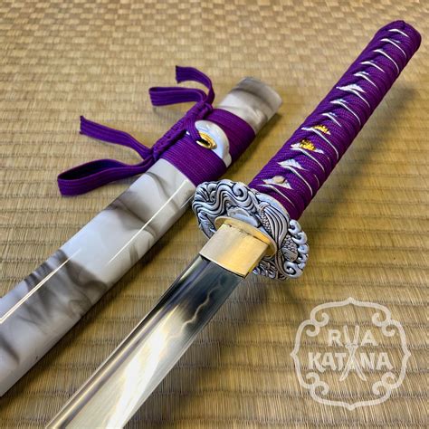 Purple Katana Sword