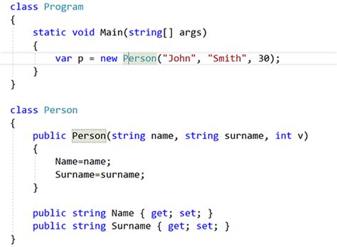Generate A Constructor Quick Action Visual Studio Windows