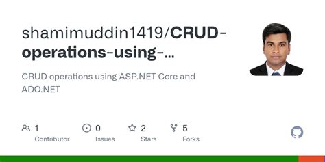 CRUD Operations Using ASP NET Core And ADO NET Delete Cshtml At Master Shamimuddin CRUD