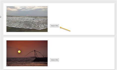 Create Javascript Template Literal With A Popup Modal Button Stack