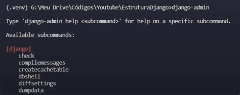 projeto em django entenda a estrutura básica