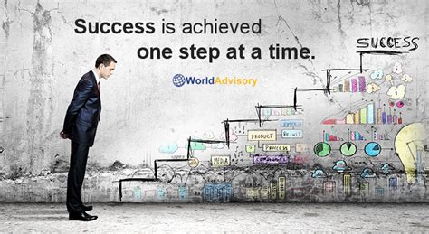 Success Is Achieved One Step At A Time Small Business View