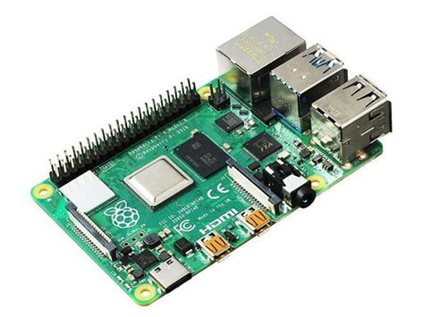 Одноплатный компьютер Broadcom Bcm2711 Lpddr4 Wi Fi 2 4 ГГц и 5 ГГц