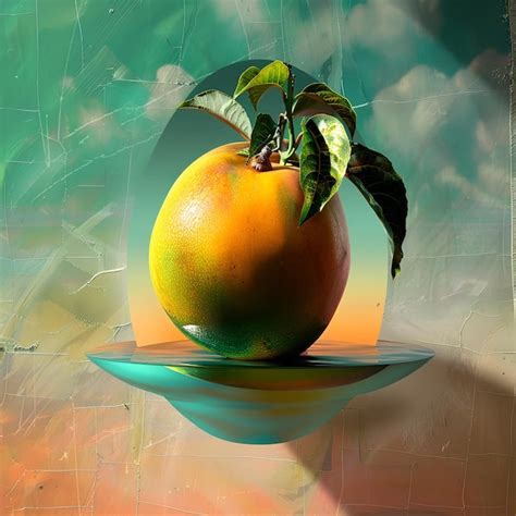 Mango Manipulation Design Premium Ai Generated Image