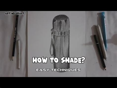 How To Shade Where To Start Basic Shading Techniques For Beginners Art Nd Craft YouTube