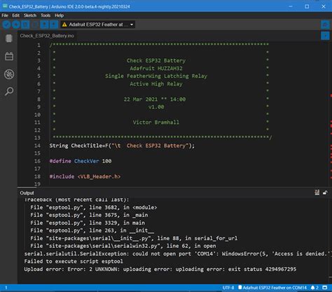 Serial Port Error Ide 2x Arduino Forum