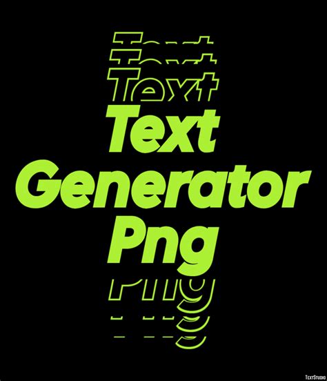 Text Generator Png Text Effect And Logo Design Font