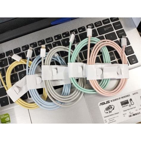 Jual Kabel Data C To Lightning Fast Charging 2 4a Cable Date Macaron Dan Kabel C To C Macaron
