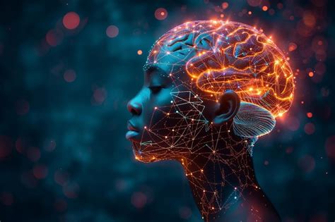 The Luminous Brain Exploring The Mysteries Of The Human Mind Premium Ai Generated Image